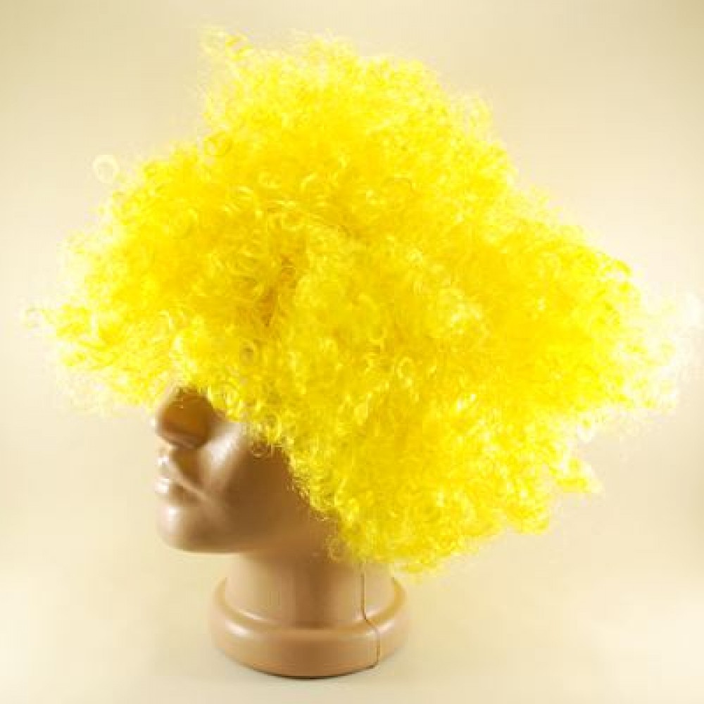 Civciv Sarısı Renkli Bonus Peruk