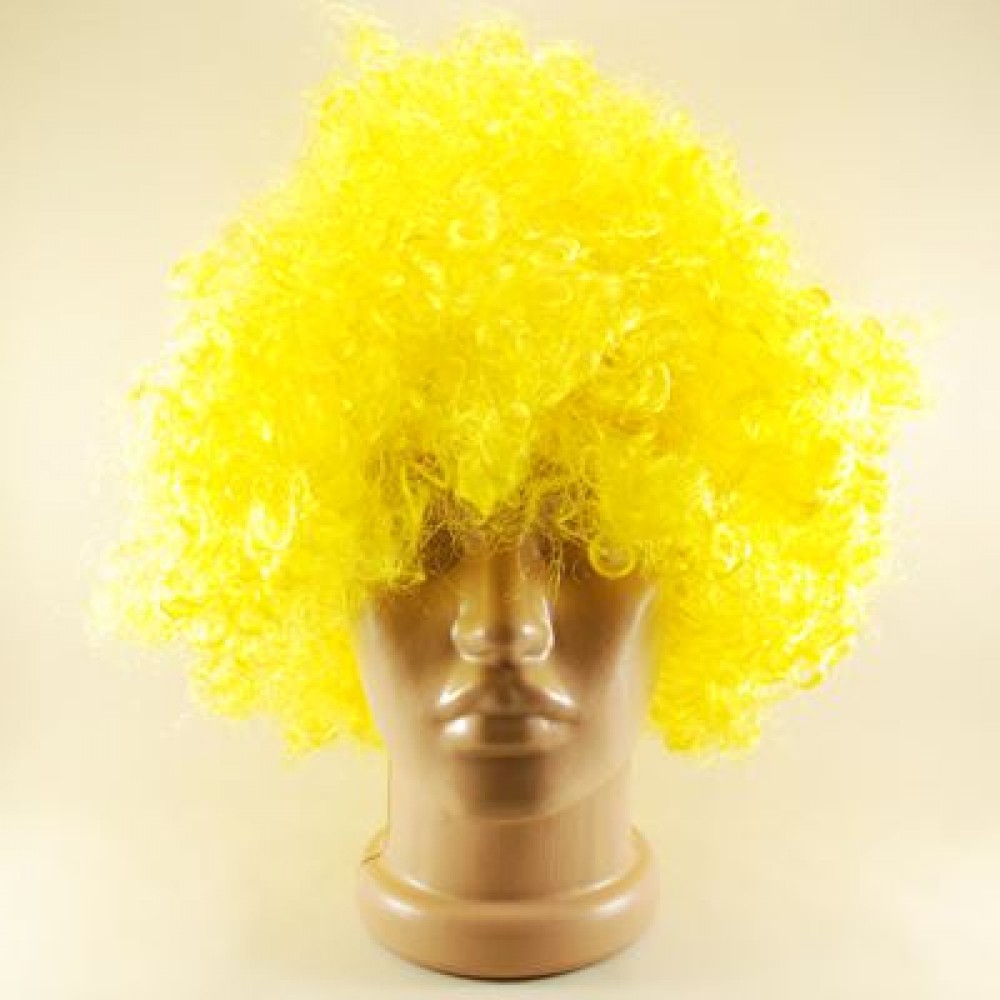 Civciv Sarısı Renkli Bonus Peruk